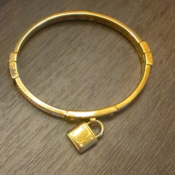 Michael Kors | Jewelry | Michael Kors Lock Bangle | Poshmark